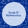 Grade 10 – Pure Maths – eSKOLO PLC